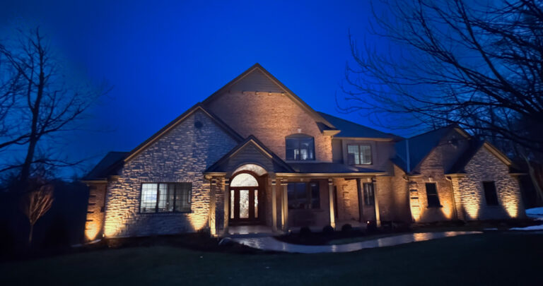 LUX Landscape Lighting Photos: Before & After - LUX Landscape Lighting